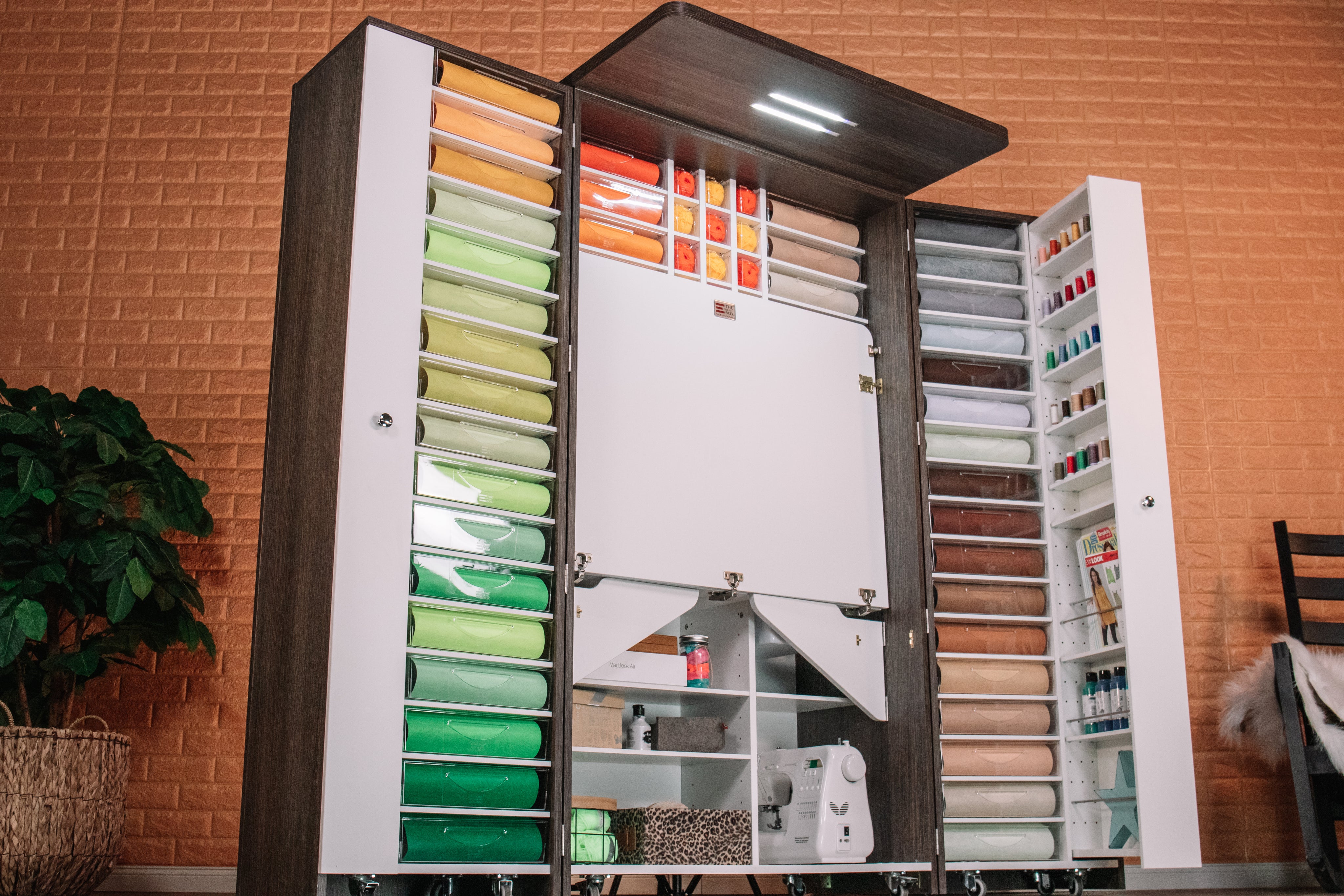 Hobby room for every apartment: BrandBox CRAFT - craft cupboard