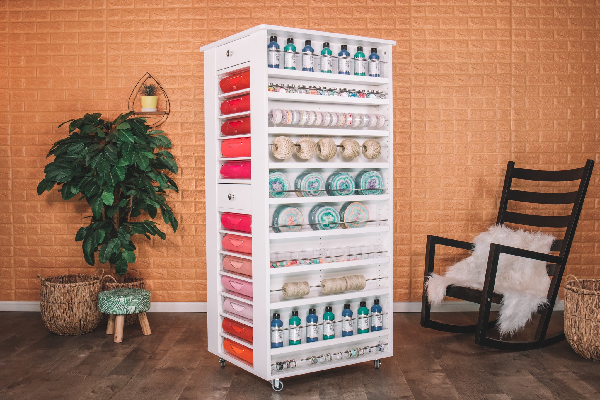 BrandBox TOWER - Mobile craft tower: For small and large rooms