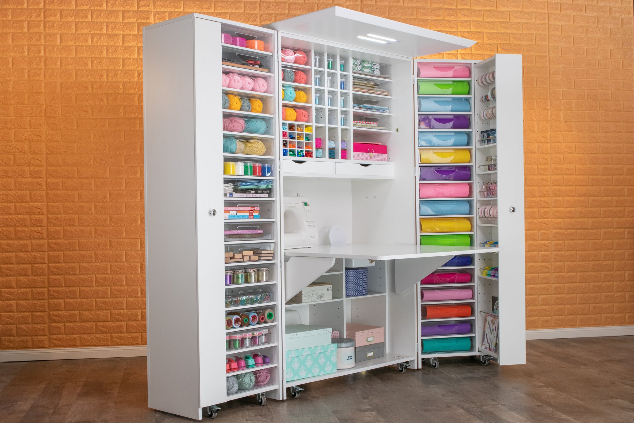 Hobby room for every apartment: BrandBox CRAFT - craft cupboard